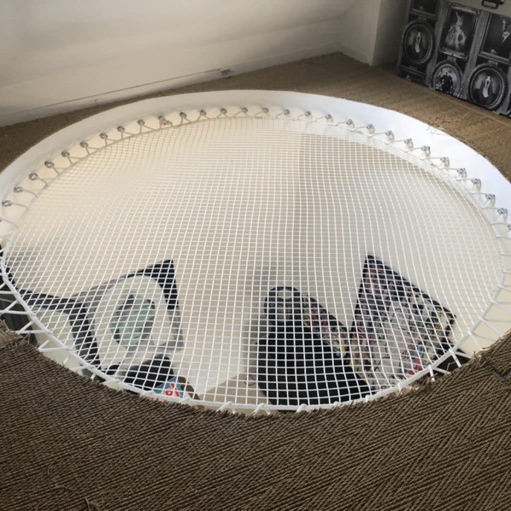 Indoor hammock nets for atypical spaces: is it possible to install a ...